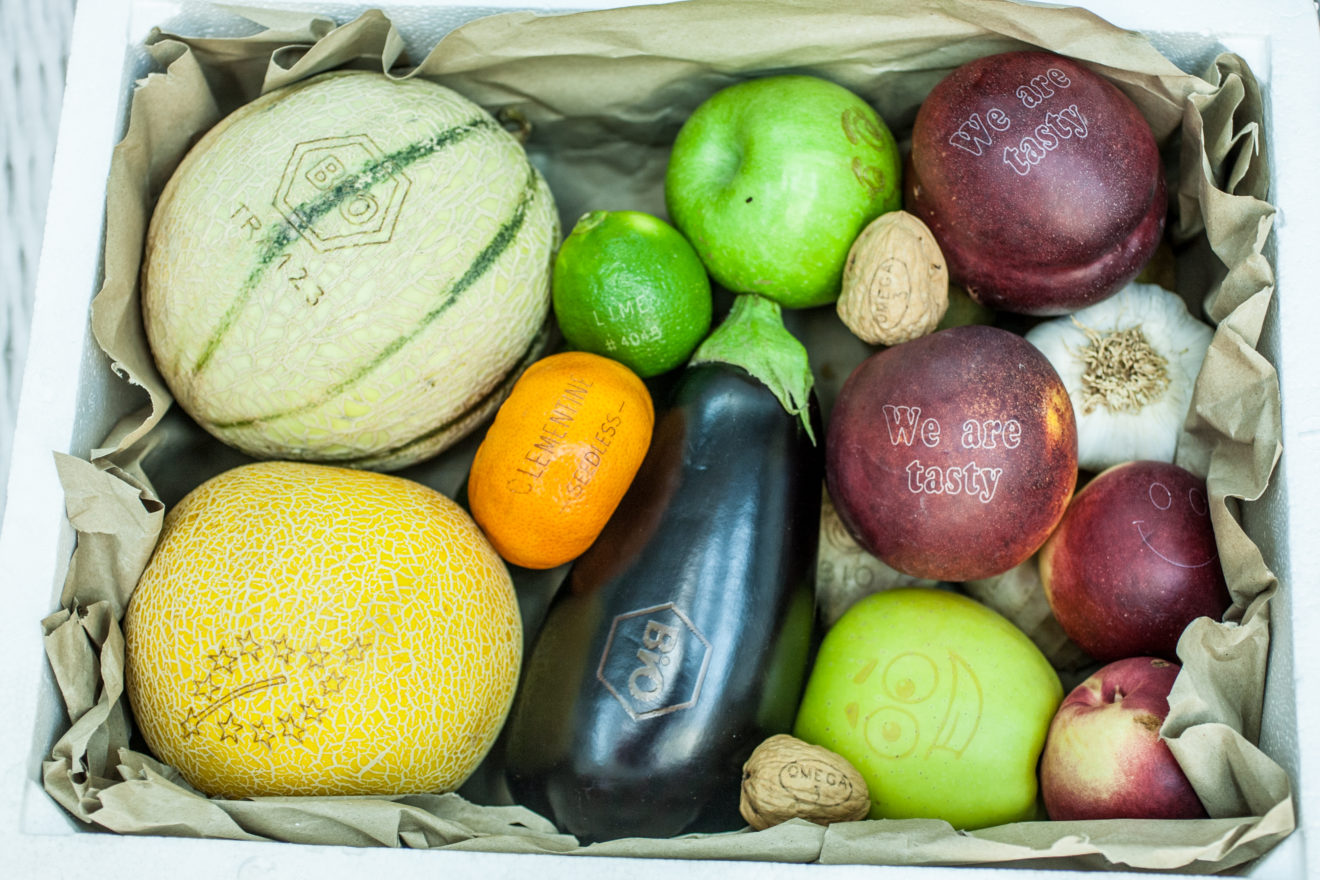 Natural Branding by Laser Food: A New Way to Eliminate Packaging Waste